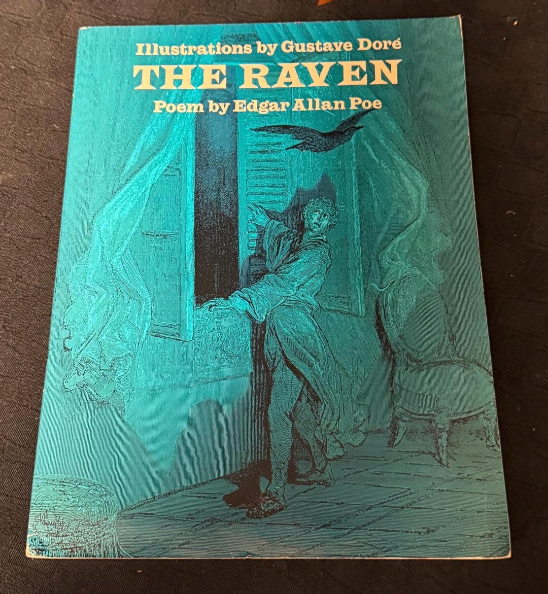 The Raven by Edgar Allan Poe Illustrated by Gustave Dore Dover ...