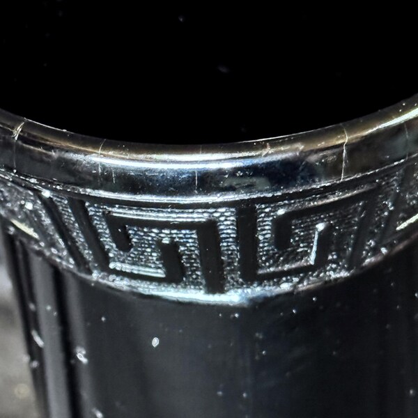 Greek Key Vase - Etsy