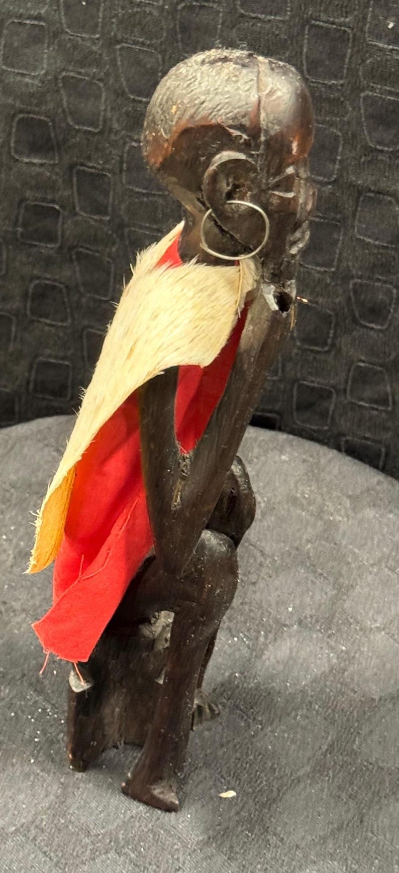 Vintage Jacarunda Wood "massai Elder" African Sculpture – Kamba Tribal ...