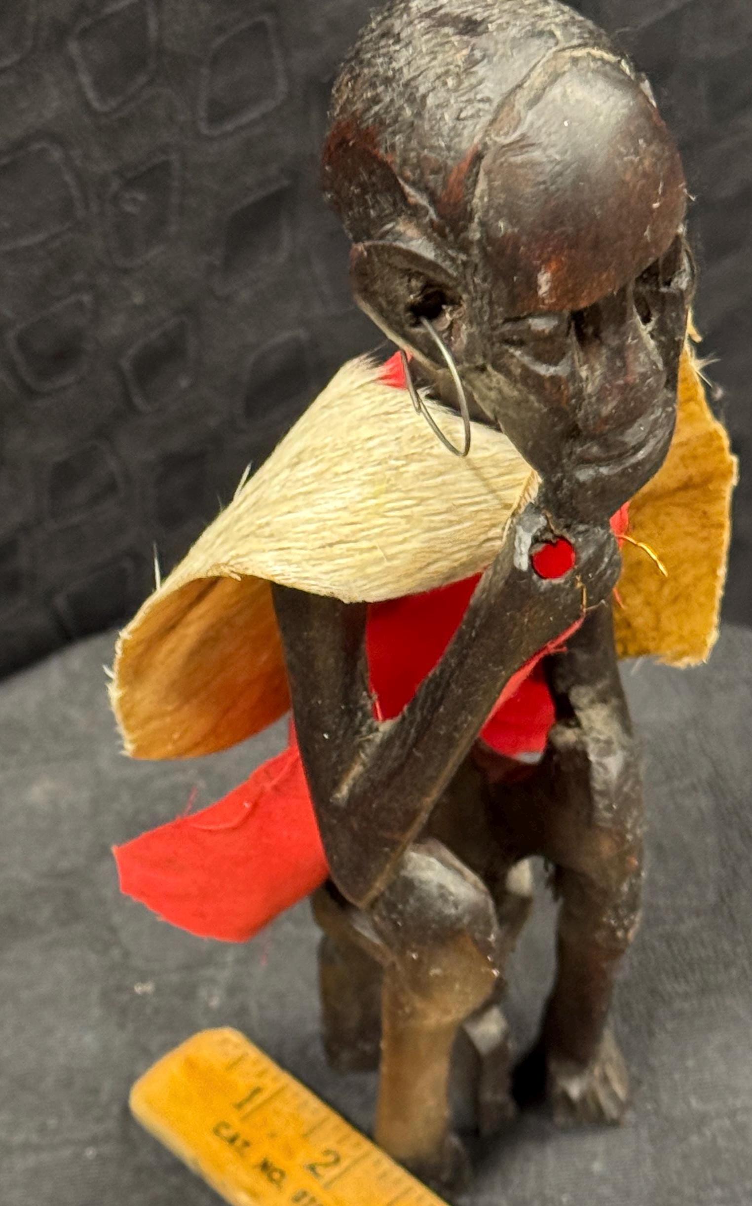 Vintage Jacarunda Wood "massai Elder" African Sculpture – Kamba Tribal ...