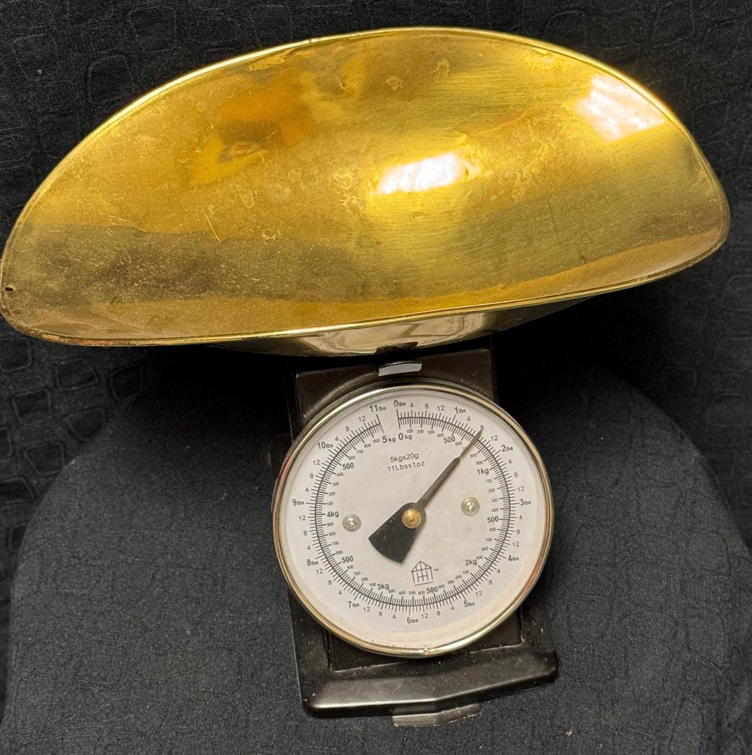 Vintage Retro Style Mechanical Measuring Weight Scale - Etsy