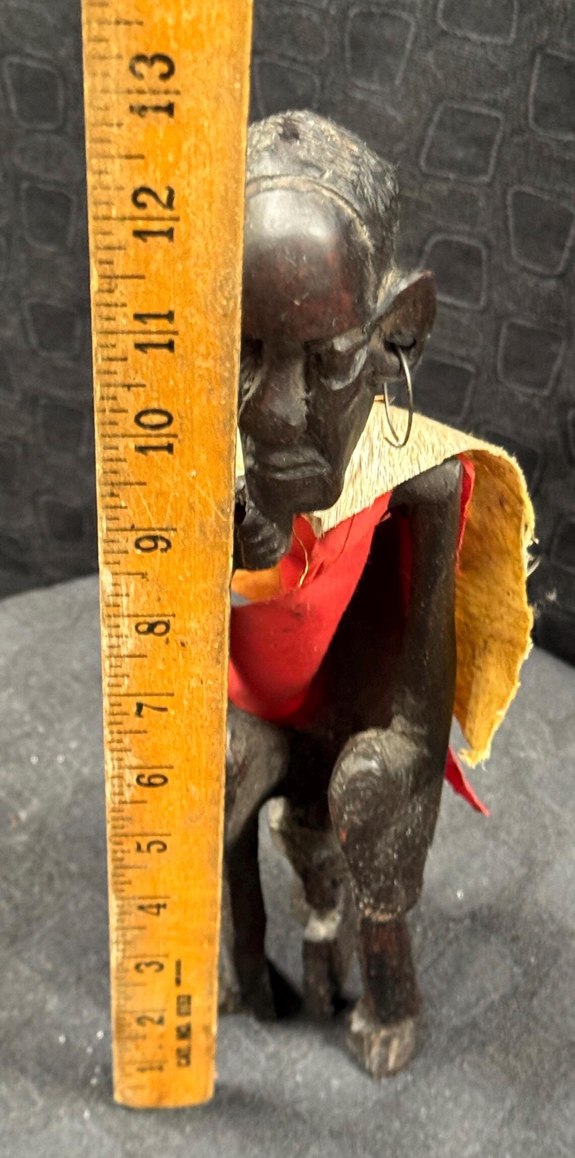 Vintage Jacarunda Wood "massai Elder" African Sculpture – Kamba Tribal ...