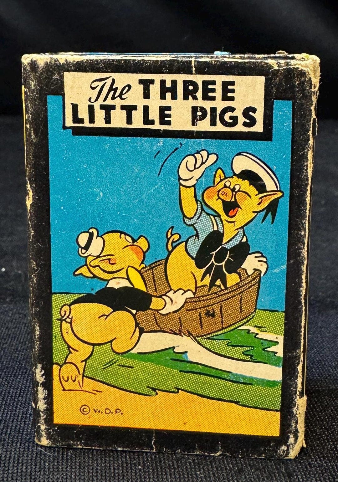 Vintage Three Little Pigs Card Game | 1930s Children’s Game With Box - Etsy