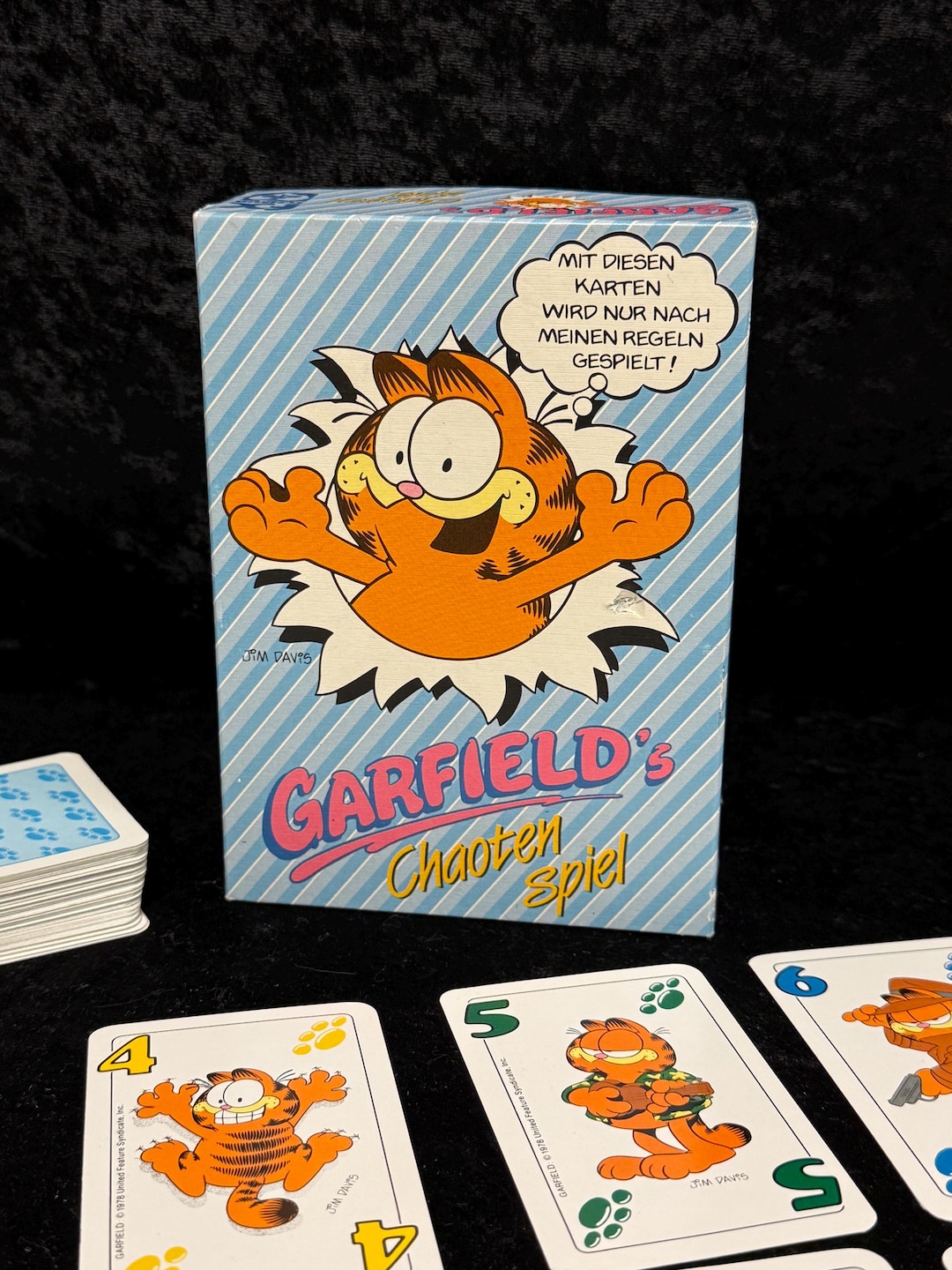Vintage Garfield Card Game – 1978 FX Schmid, Complete in Box - Etsy