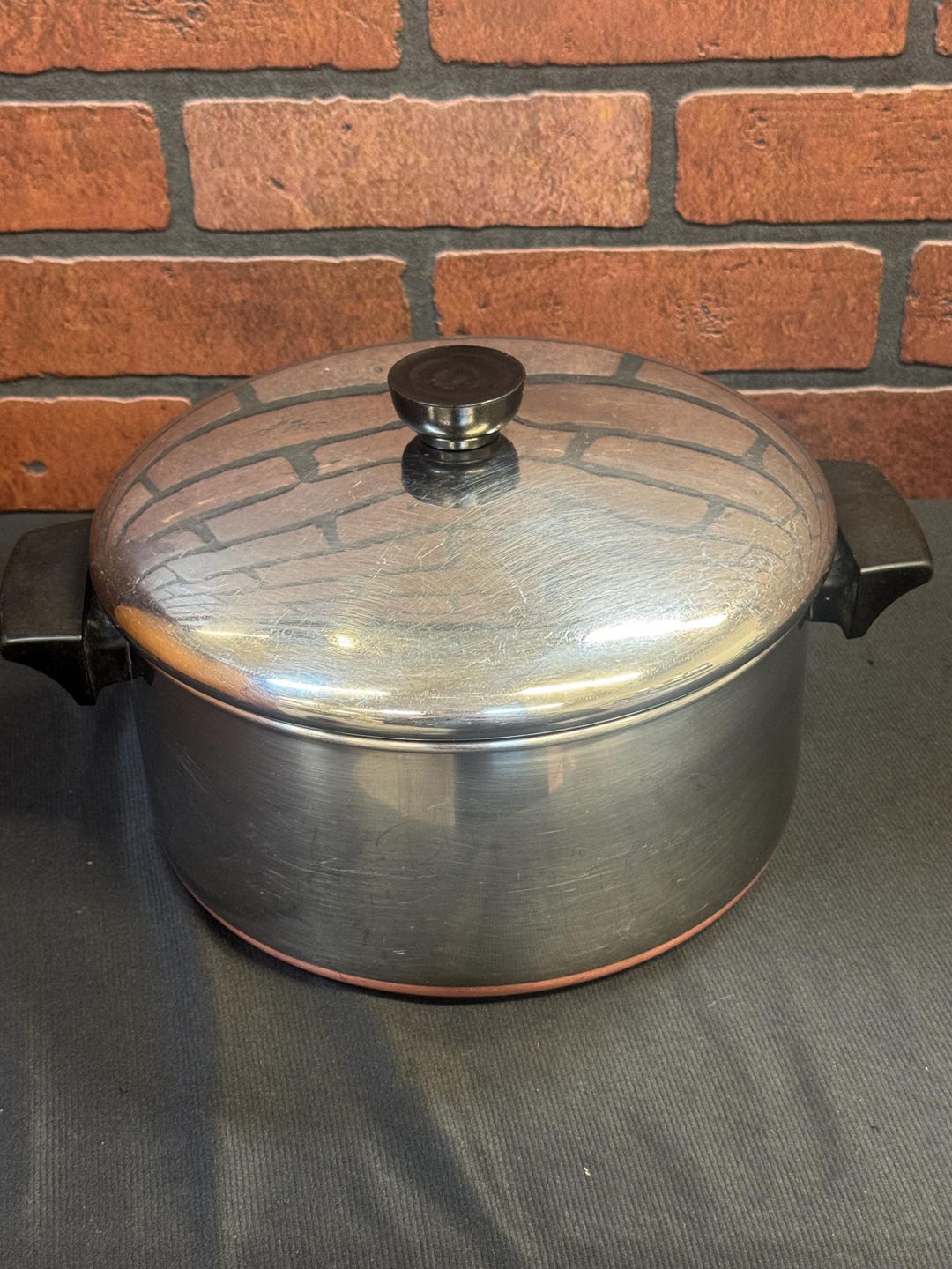 Vintage Revere Ware Saucepan (4.5 Qt) | Copper Bottom Cookware - Etsy