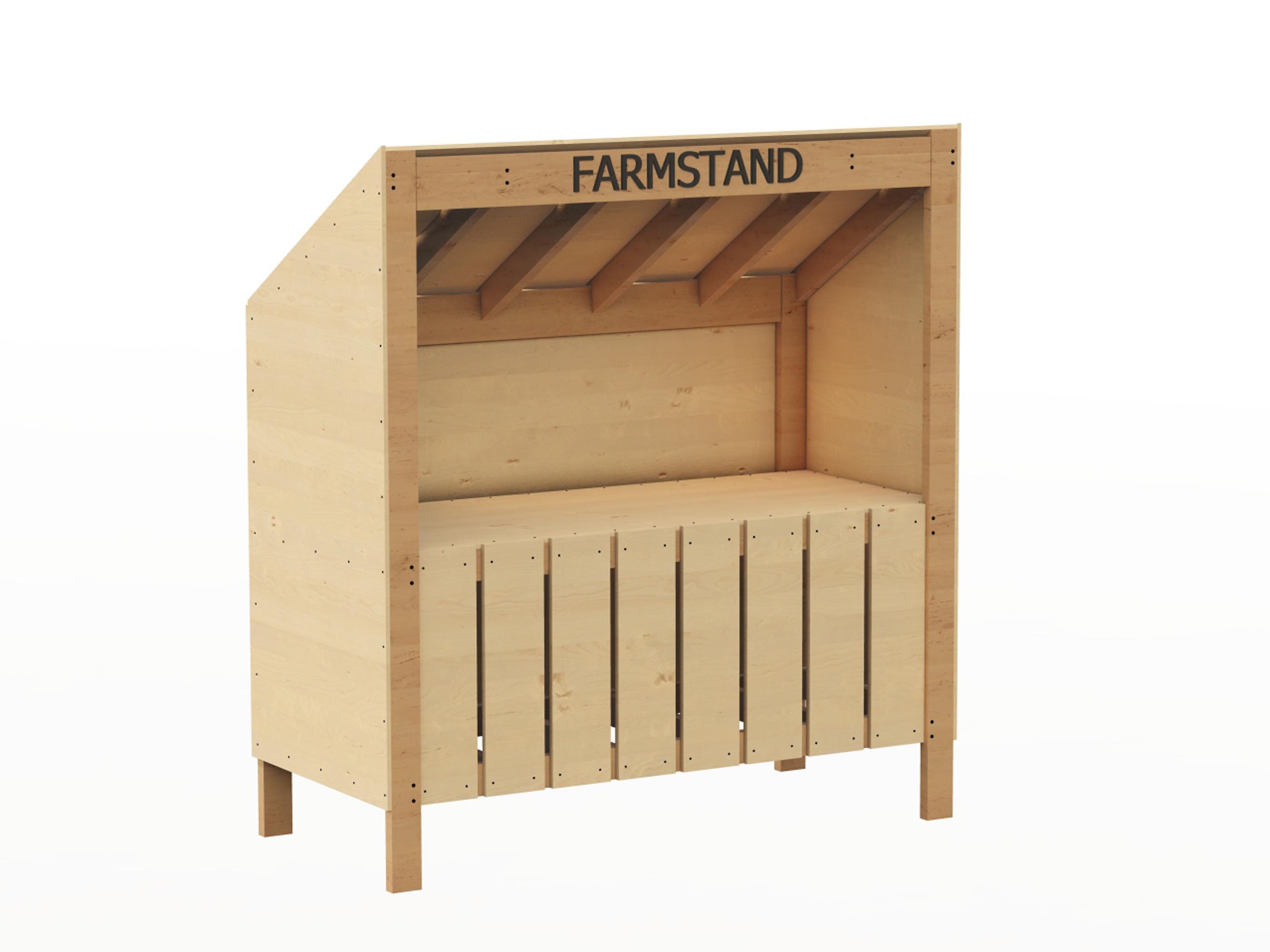 Farm Stand Construction Plan | Build Your Own Roadside Market Stand ...