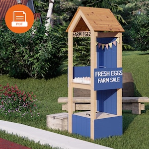 DIY Egg Stand Plans | Farm Fresh Egg Display Rack | Digital Download ...