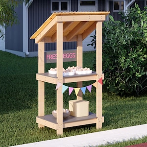 Farmers Market Stand Plans | Handmade Fruit & Veggie Stall | Instant ...