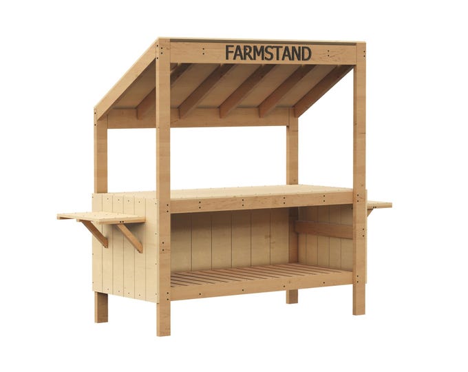Driveway Farm Stand Plan | Farmers Market Stand DIY Guide - Etsy