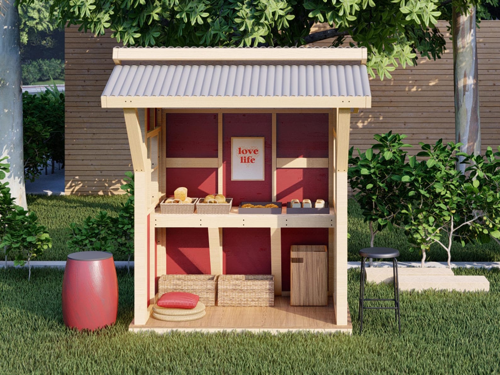 Build Your Own Roadside Farm Stand | DIY Farmers Market Stand Plans ...