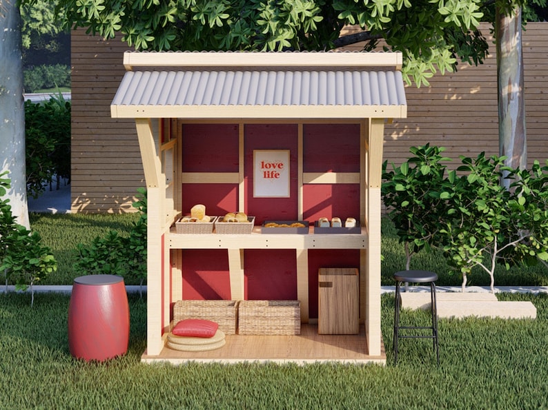 Build Your Own Roadside Farm Stand | DIY Farmers Market Stand Plans ...