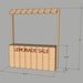 DIY Lemonade Stand PDF | Kids Business Stand Build Plan | Instant ...