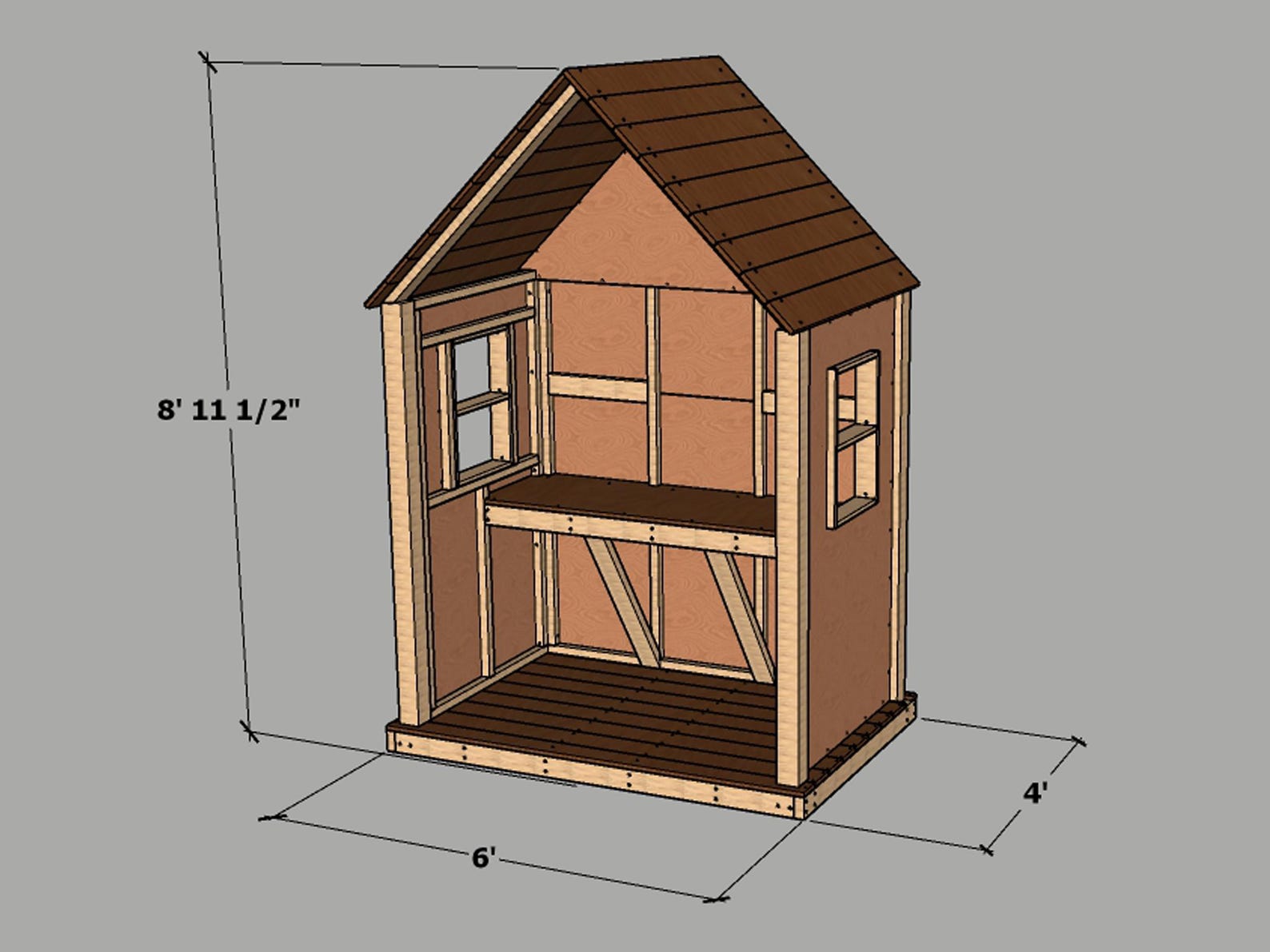 DIY Farmers Market Stand | Farm Stand Plans | PDF Woodworking Guide - Etsy