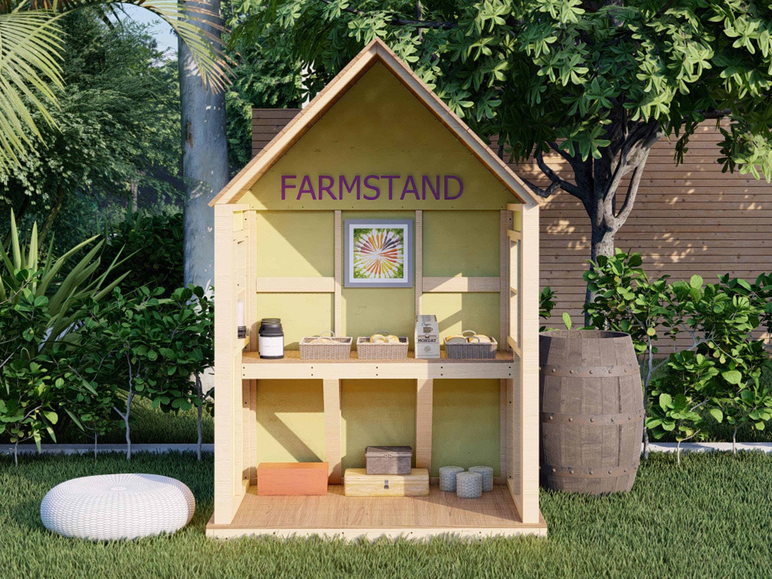 DIY Farmers Market Stand | Farm Stand Plans | PDF Woodworking Guide - Etsy