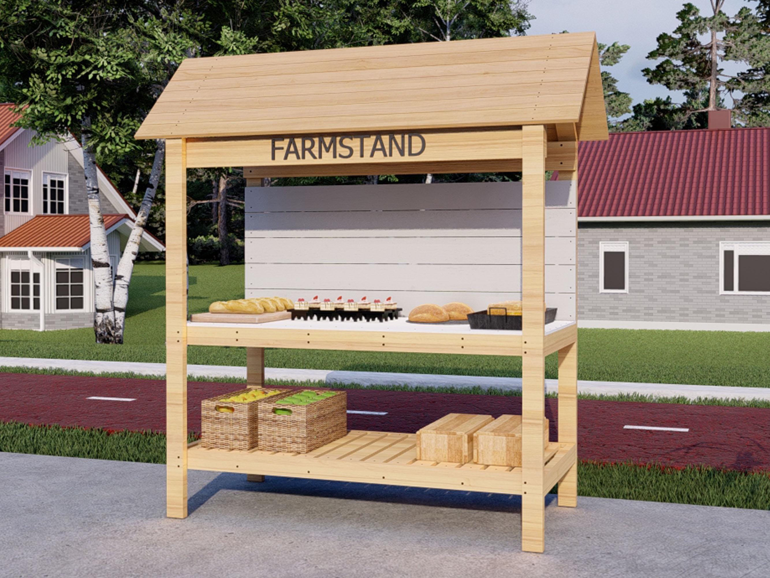 Farmstand Build Plans: Patio Lemonade & Beverage Bar (PDF) - Etsy