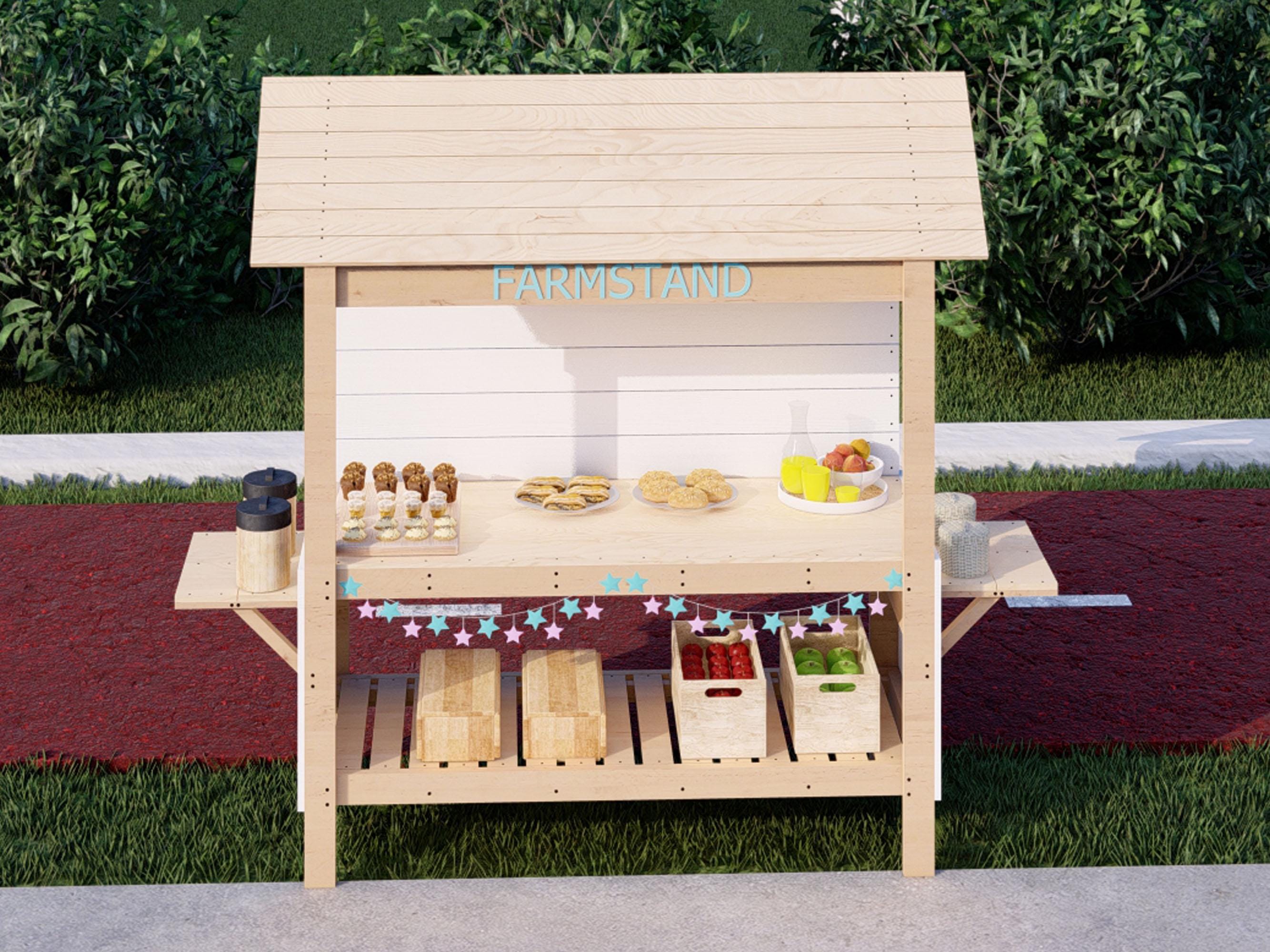 Roadside Farm Stand Build Plan: DIY Farmers Market (digital Download ...