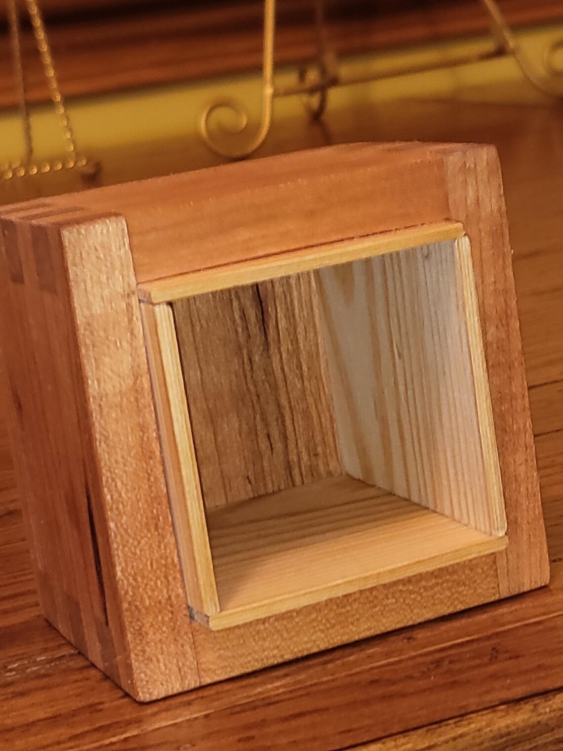 Solid Cherry Keepsake Box, Handmade, Store Your Small Treasures ...