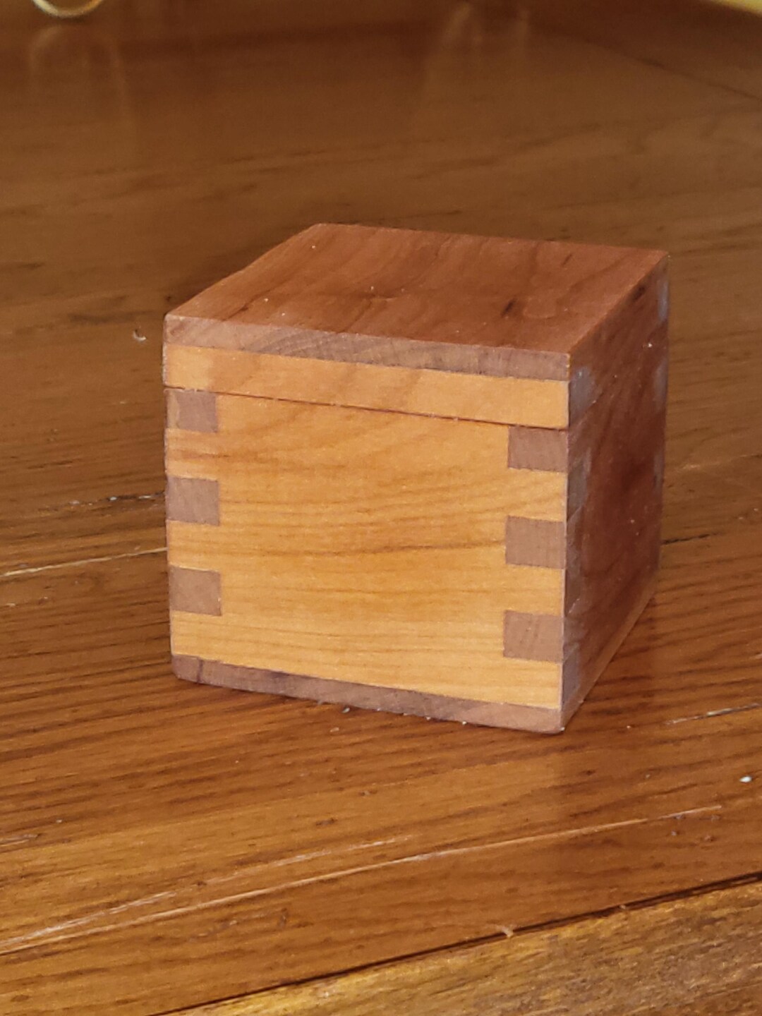 Solid Cherry Keepsake Box, Handmade, Store Your Small Treasures ...