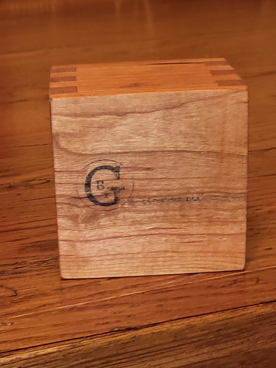 Solid Cherry Keepsake Box, Handmade, Store Your Small Treasures ...