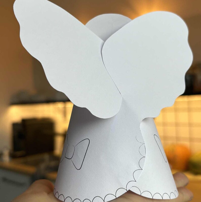 Printable Angels Templates: Kids DIY (digital Download) - Etsy