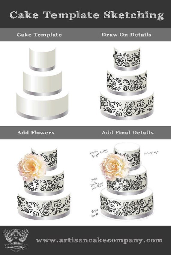 Items similar to Cake Decorating Template on Etsy