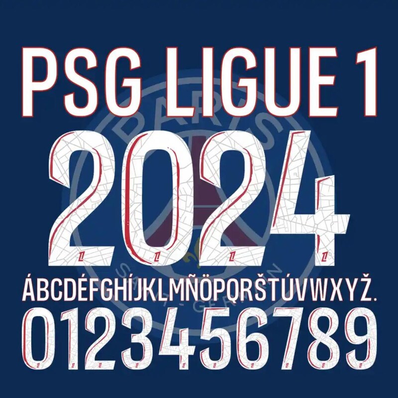 Messi Jersey Font - Etsy