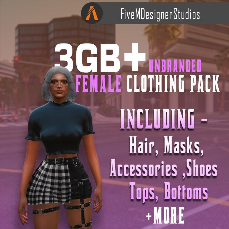 Fivem female clothing packs - Etsy.de