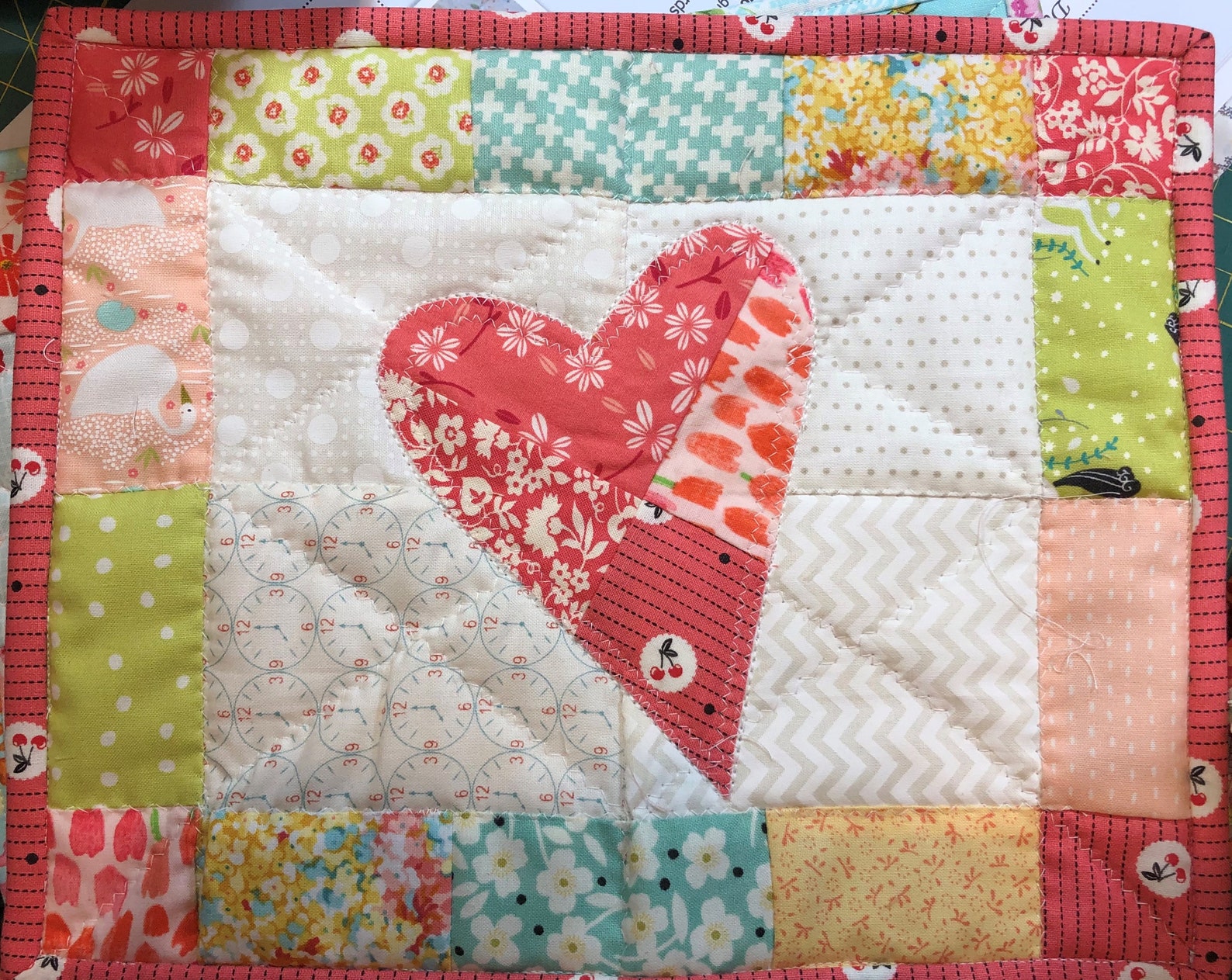 Colorful Mug Rugs.... - Etsy