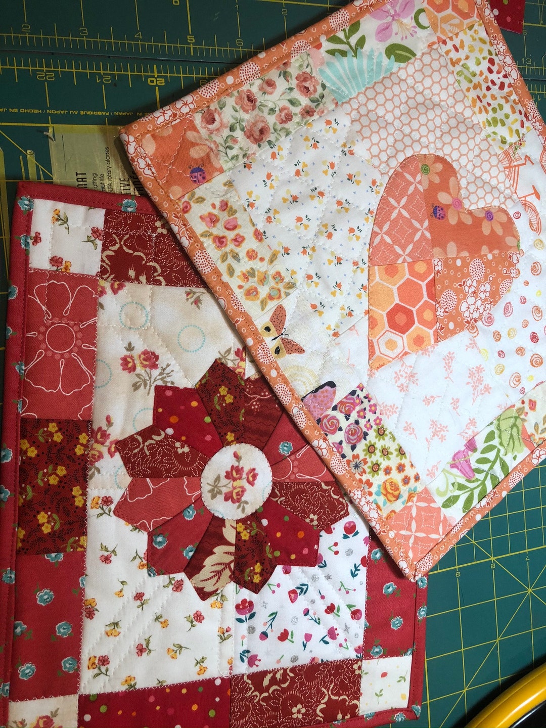 Colorful Mug Rugs.... - Etsy