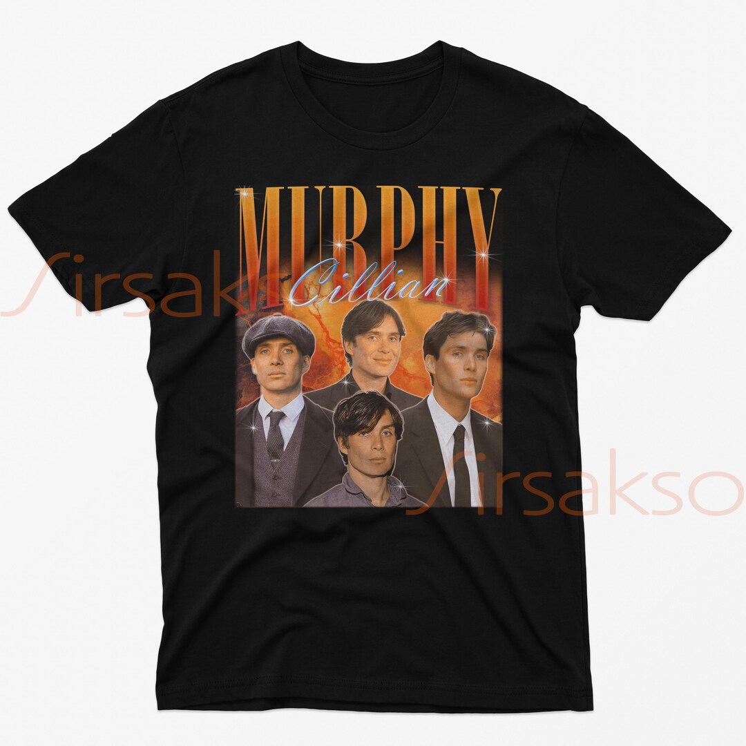 Cillian Murphy Vintage Tee | Retro 90s Tribute Shirt | Cillian Murphy ...