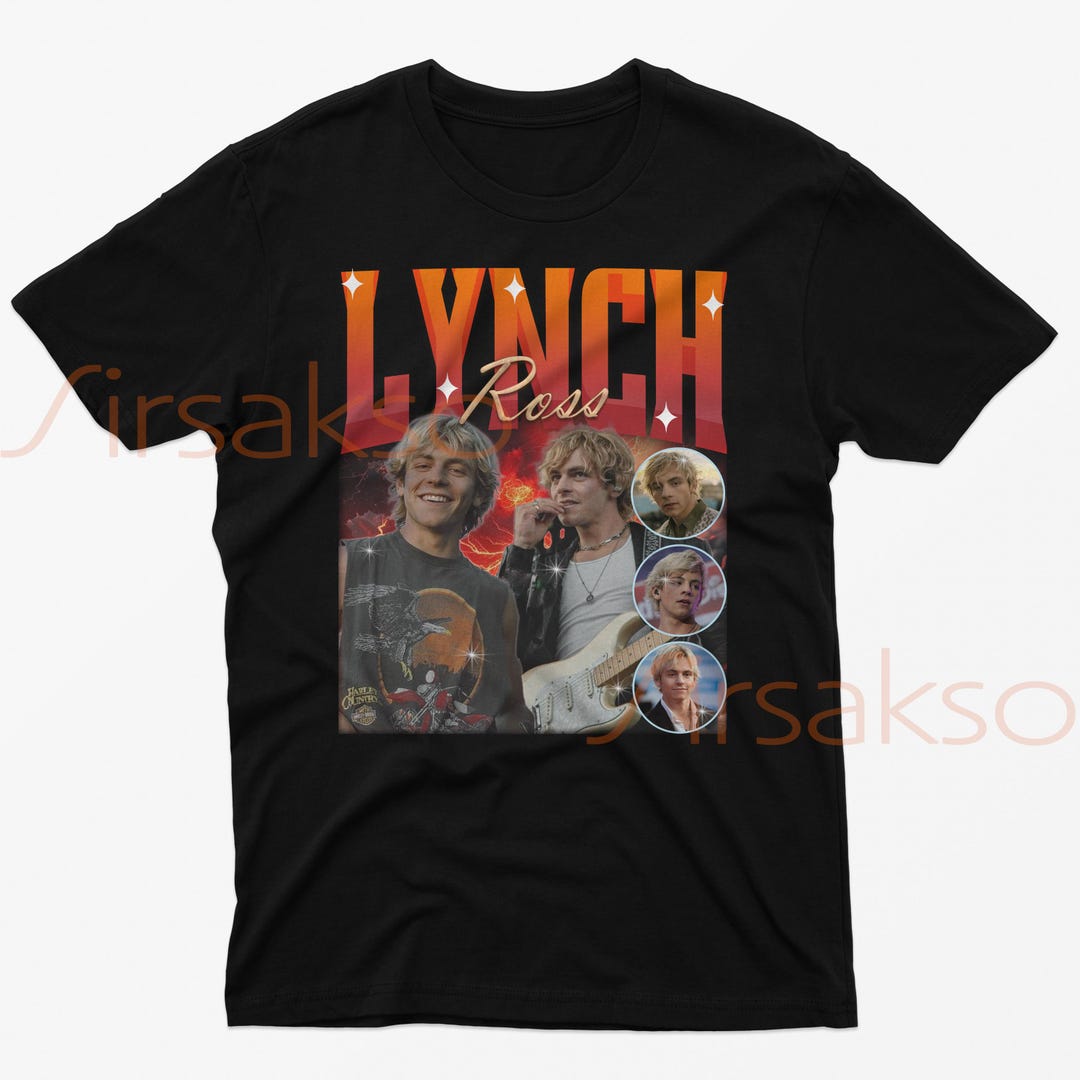 Ross Lynch Vintage Tee | Retro 90s Tribute Shirt | Ross Lynch Fan Merch ...