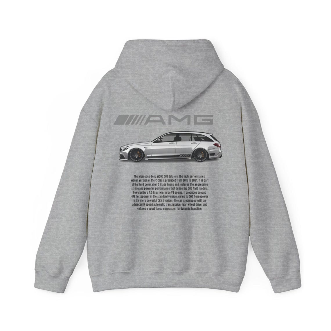 Mercedes Benz C63 AMG Hoodie, Car Enthusiast Gift, Automotive Fan ...