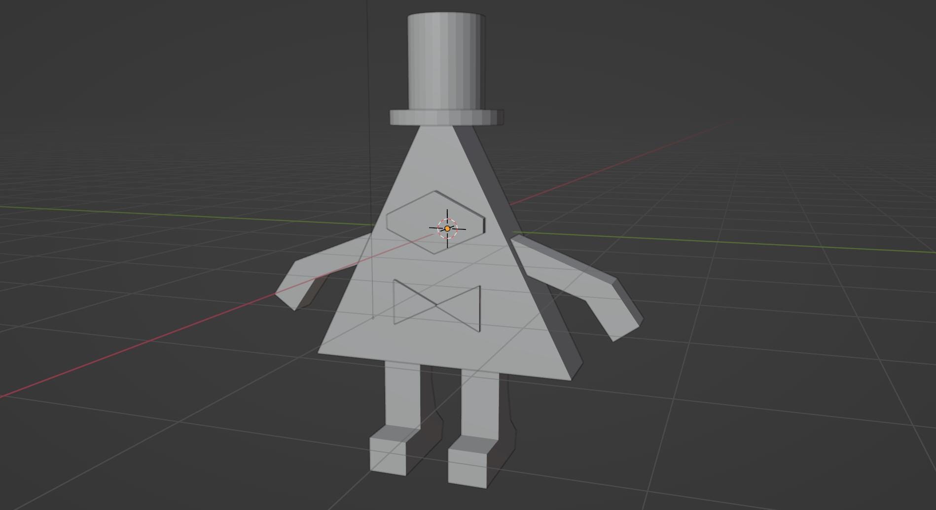 Bill Cipher 3D Model - Etsy