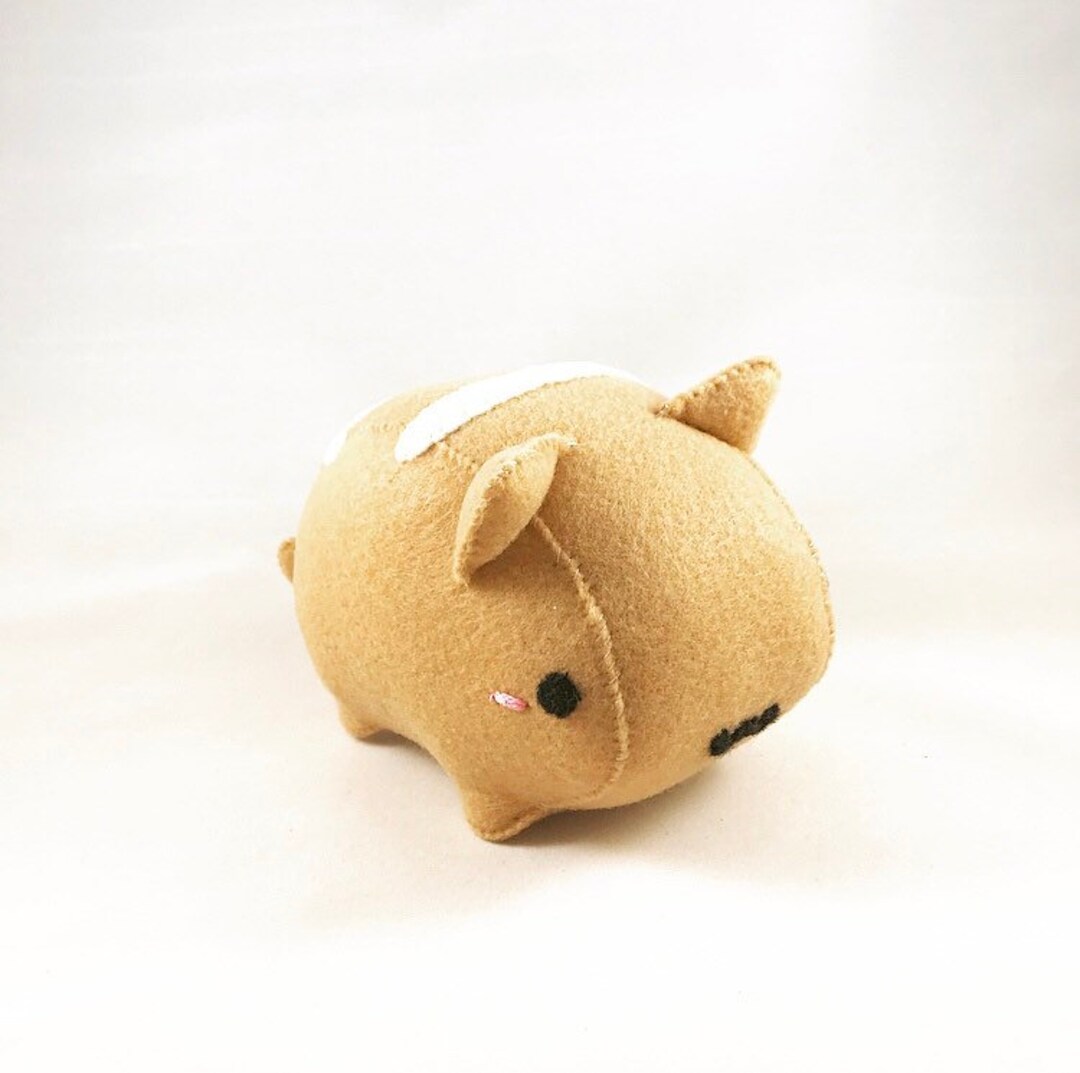 Kitty Bread Roll Plush - Etsy