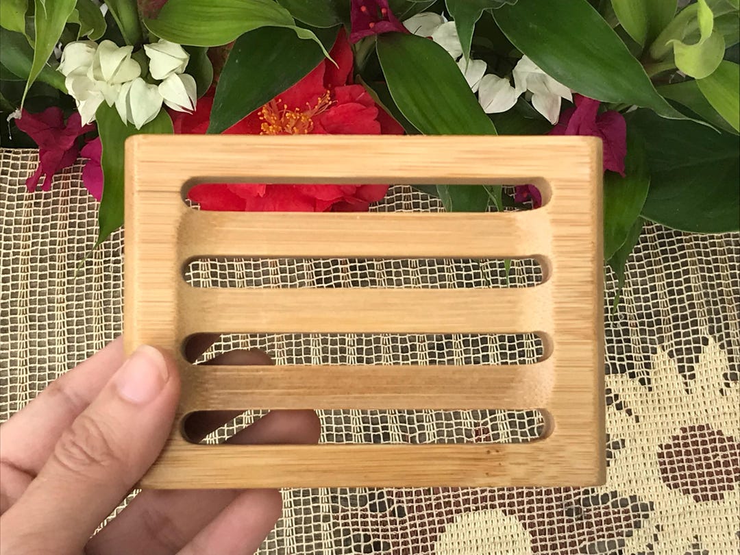 Natural Handmade Soap Tray, Wooden Soap Dish, Eco-friendly Soap Dish ...