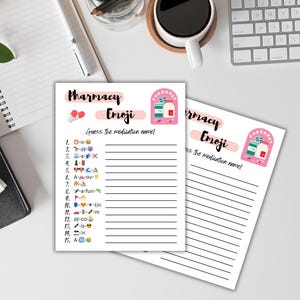 Pharmacy Emoji Game, Guess the Medication Name, Drug Name, Pharmacists ...