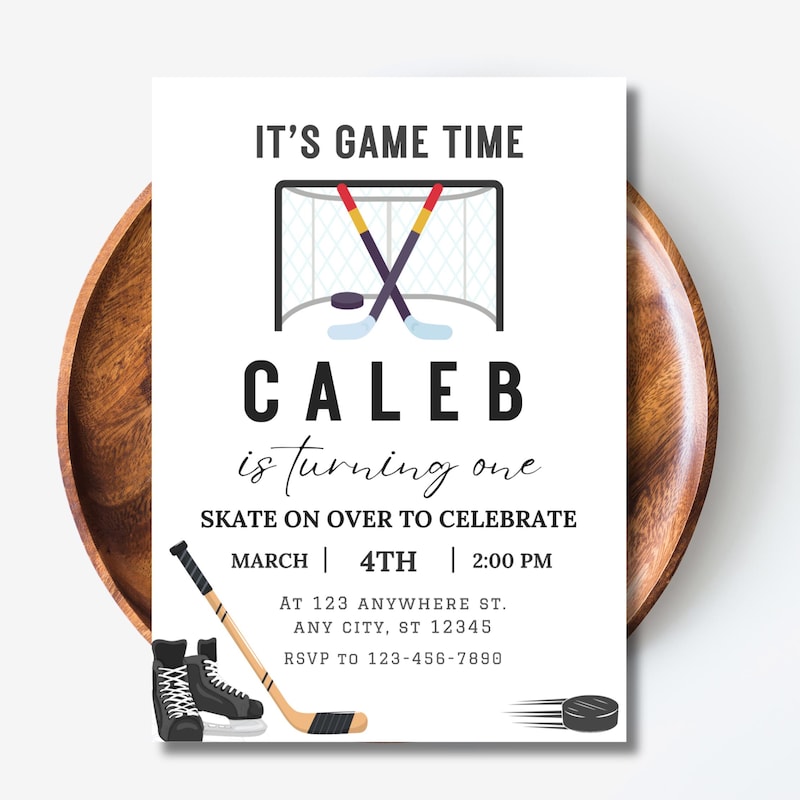 Hockey Party - Etsy