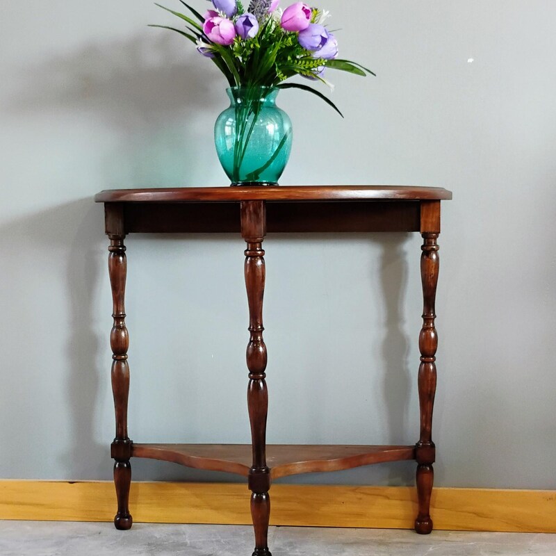 Half Moon Table - Etsy