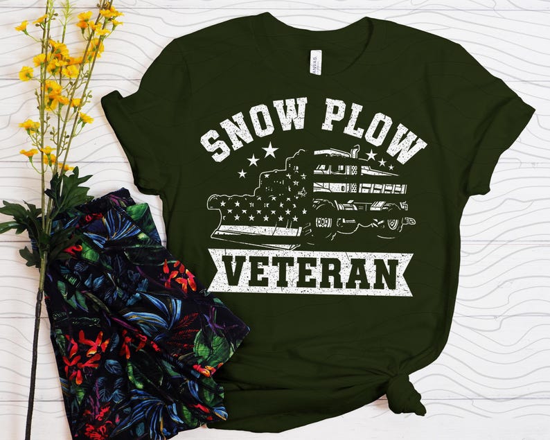 Plow Snow Plow Veteran USA Flag PNG, Winter Plower, Digital Download - Etsy