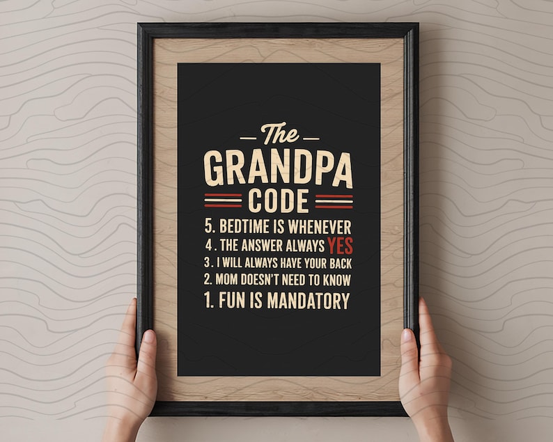 The Grandpa Rules Png, Funny Grandpa Png, Grandkids Pepe Png, Father's ...