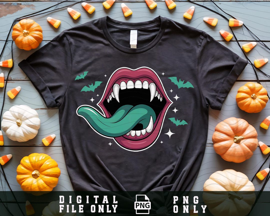 Floss Your Fangs Png, Dental Halloween Floss Your Fang Png, Funny ...