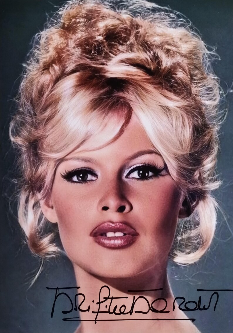 Brigitte Bardot, Viva Maria!, Signed Autographed 12x8 Photo - Etsy