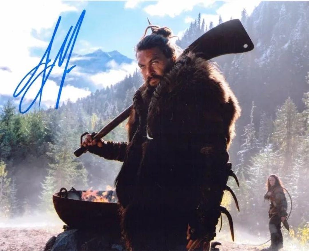 Jason Momoa, See, Original Hand Signed Autograph, 10x8, Aquaman - Etsy