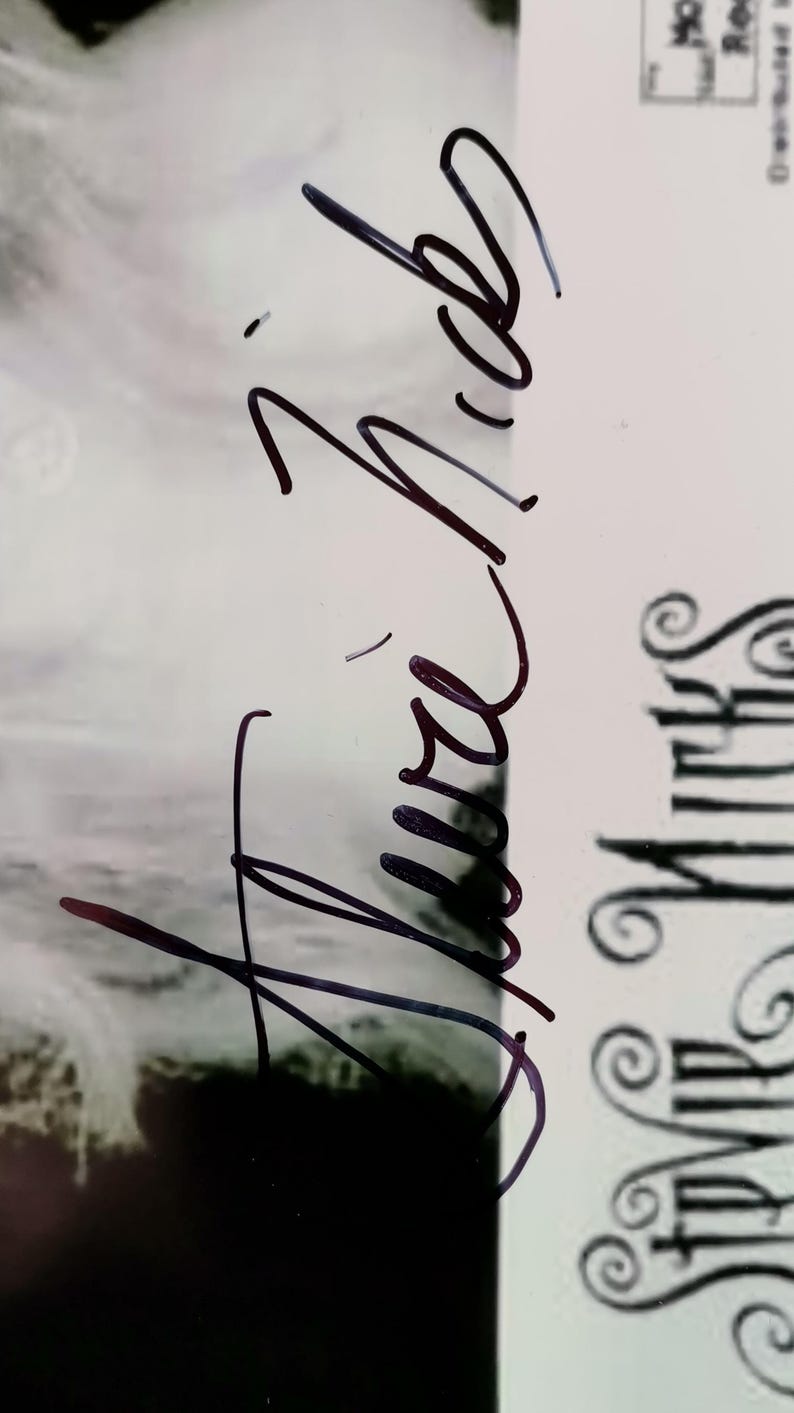 Stevie Nicks, "fleetwood Mac" Signed Autographed 8x6 Photo, Blue Water ...