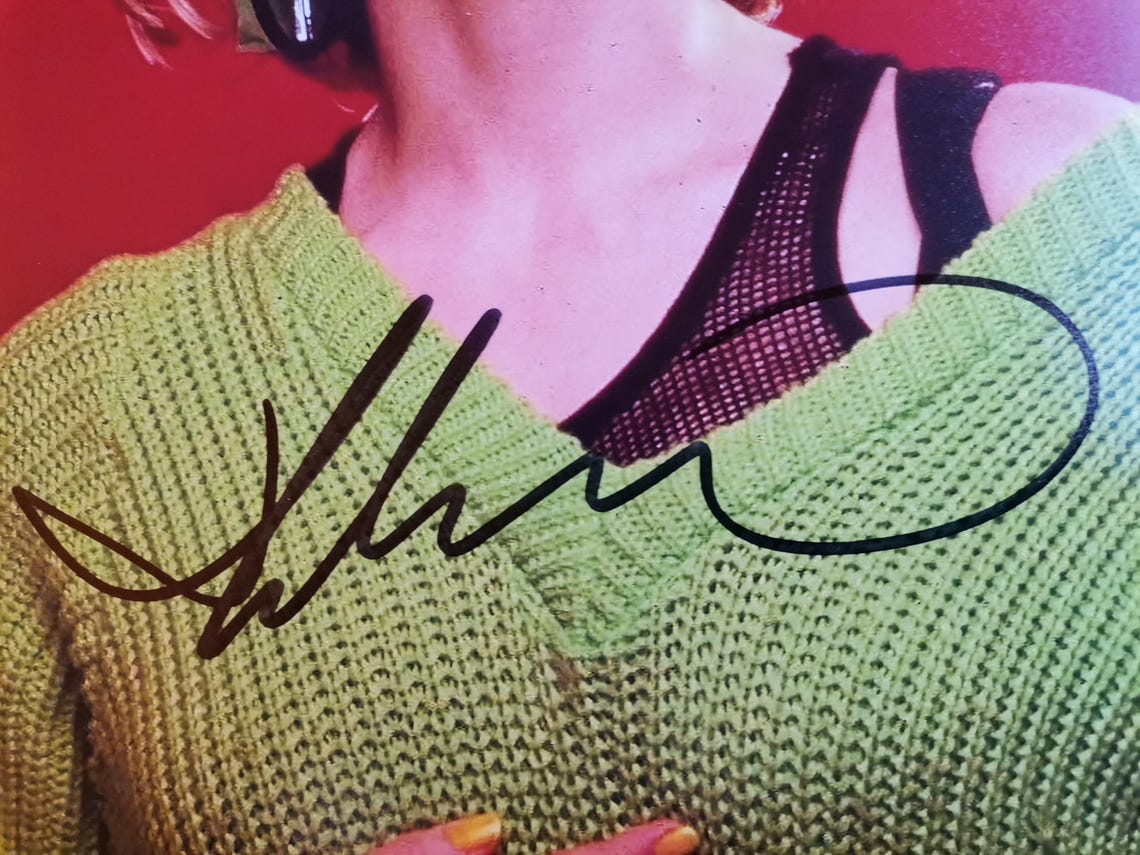 Madonna, Signed Autographed 10x8 Photo, Desperately Seeking Susan - Etsy