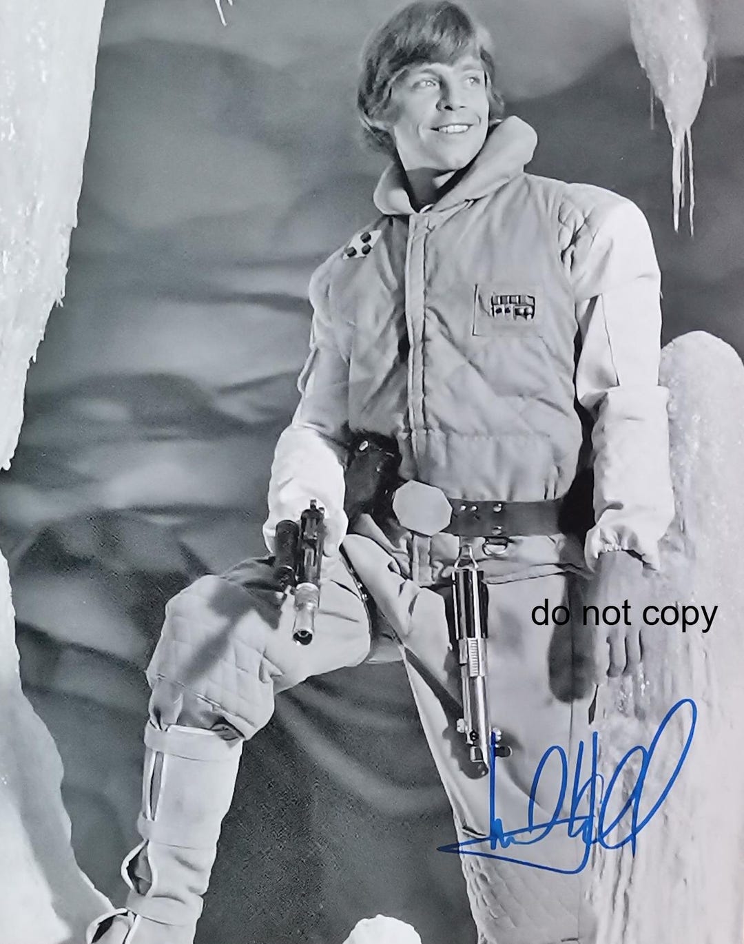 Mark Hamill, Luke Skywalker, Autograph Original Signed 25x20, Star Wars ...