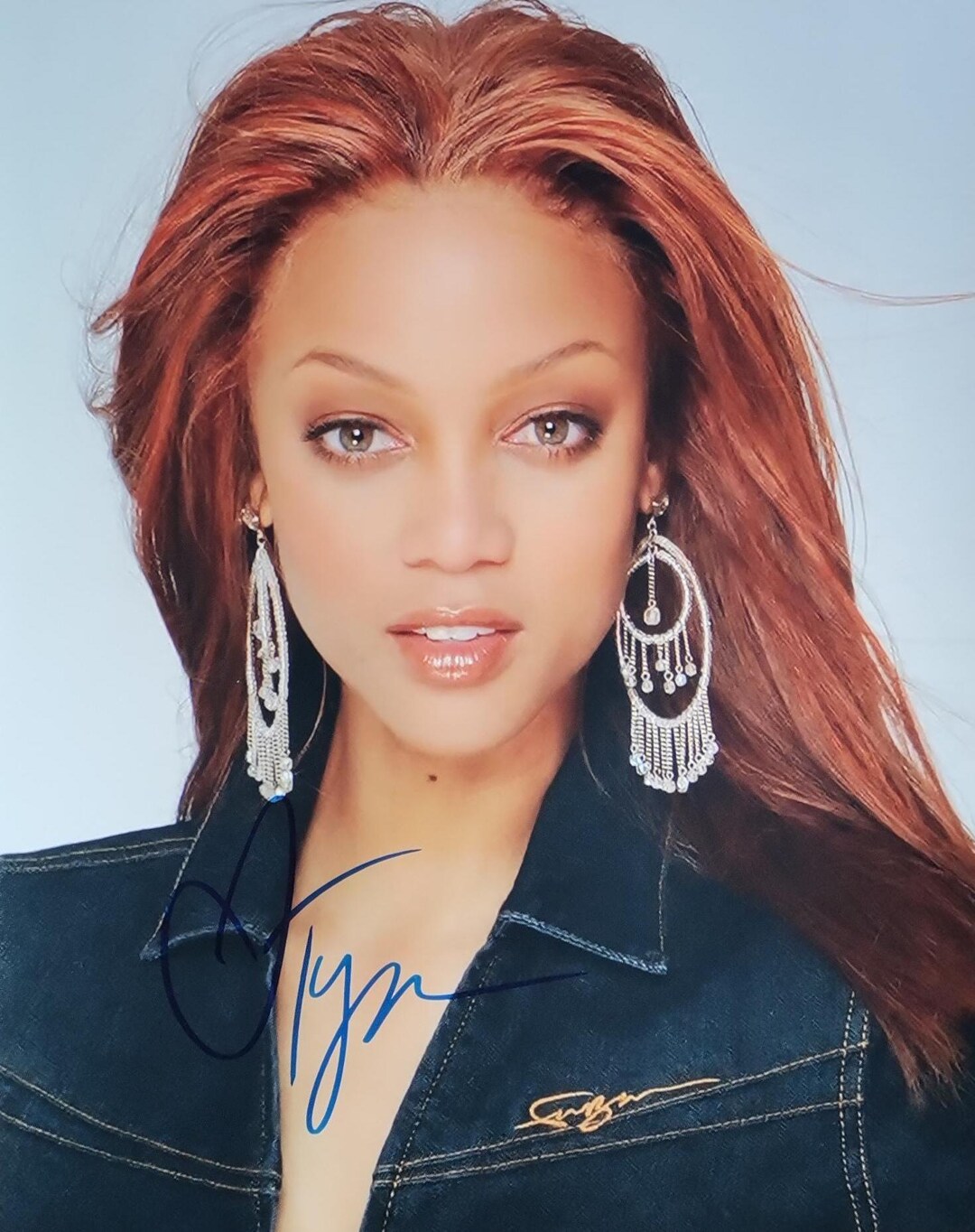 Tyra Banks, Signed Autographed 10x8 Photo, Model, America’s Got Talent ...