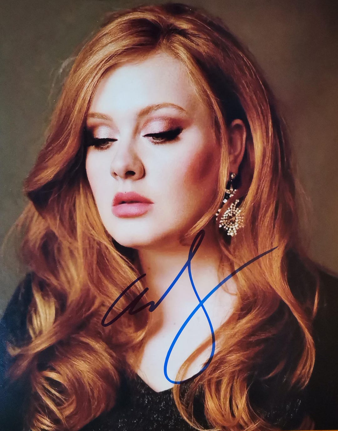 Adele, Signed Autographed 10x8 Photo, Easy on Me - Etsy