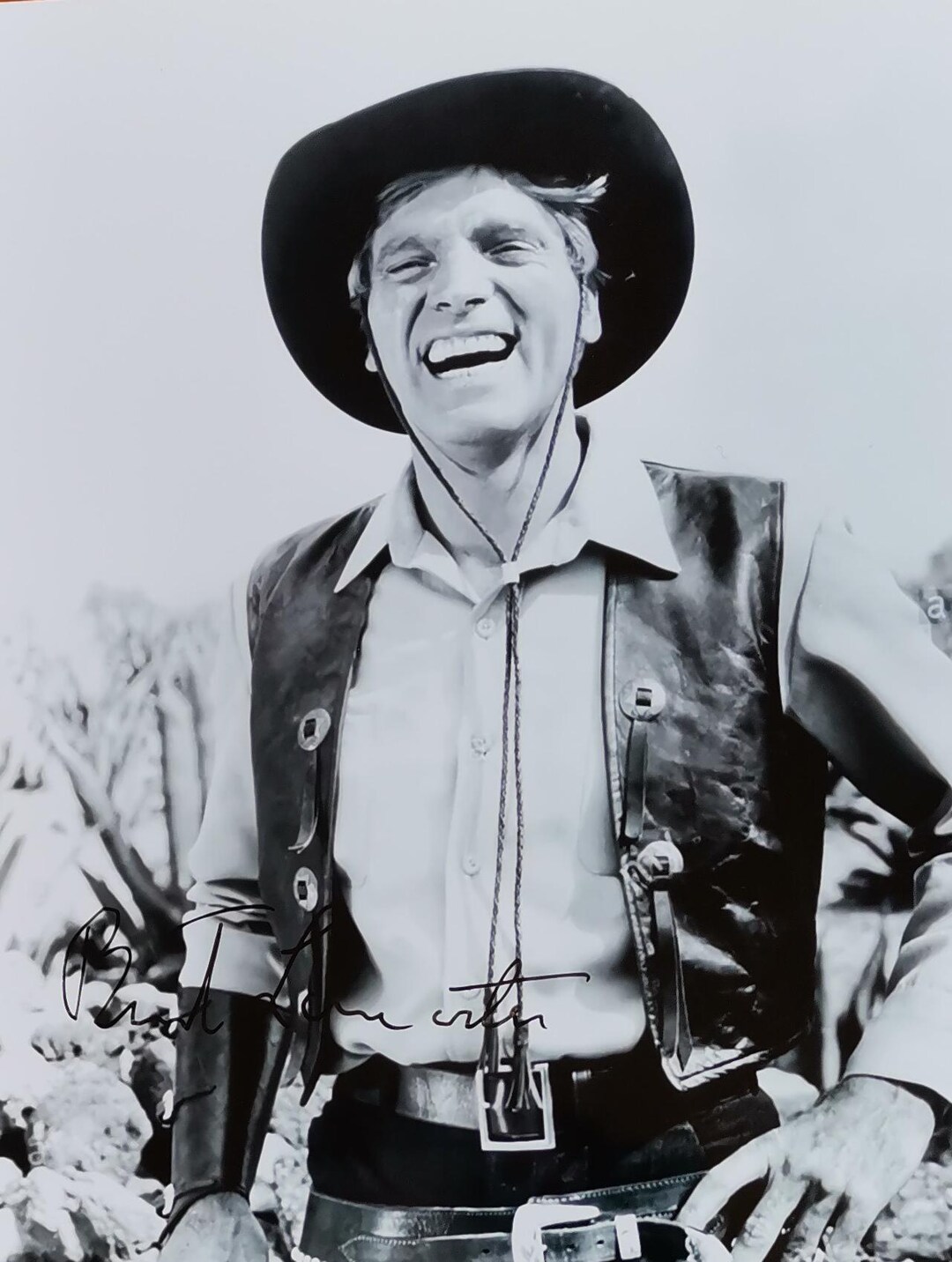 Burt Lancaster, Wyatt Earp, Signed Autographed 8x6 Photo, Gunfight at ...