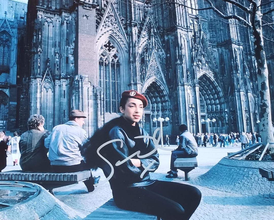 Sade Adu, Signed Autographed Photo 10x8, Soldier of Love - Etsy